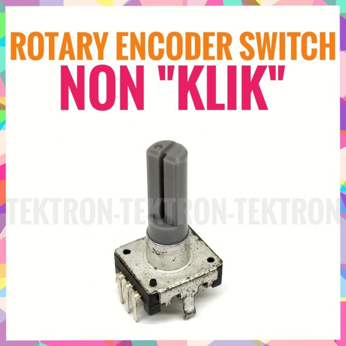Jual Rotary Encoder Switch 24 sw 1putaran tak bersuara klik | Shopee ...