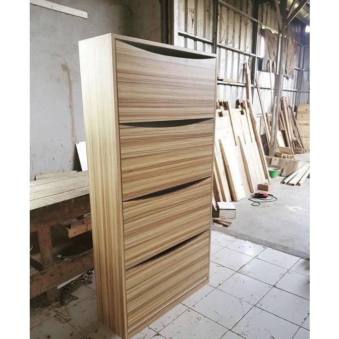 Jual Rak Sepatu Custom (Multiplek Finishing Hpl) Rs45297 | Shopee Indonesia