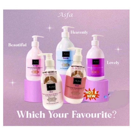 Jual ASFA BRIGHTENING BODY LOTION 300ML | Shopee Indonesia