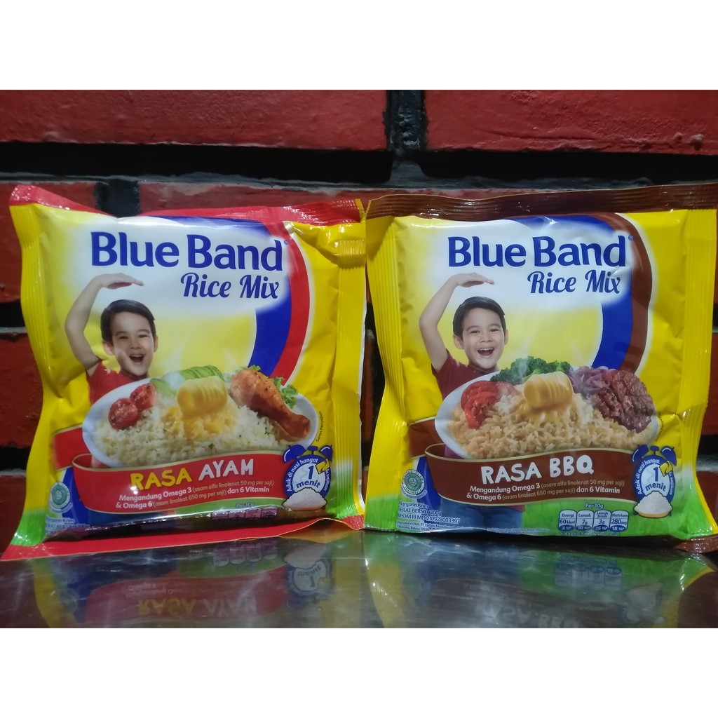 Jual Mentega Blue Band Rice Mix Rasa Ayam/BBQ 200gr | Shopee Indonesia