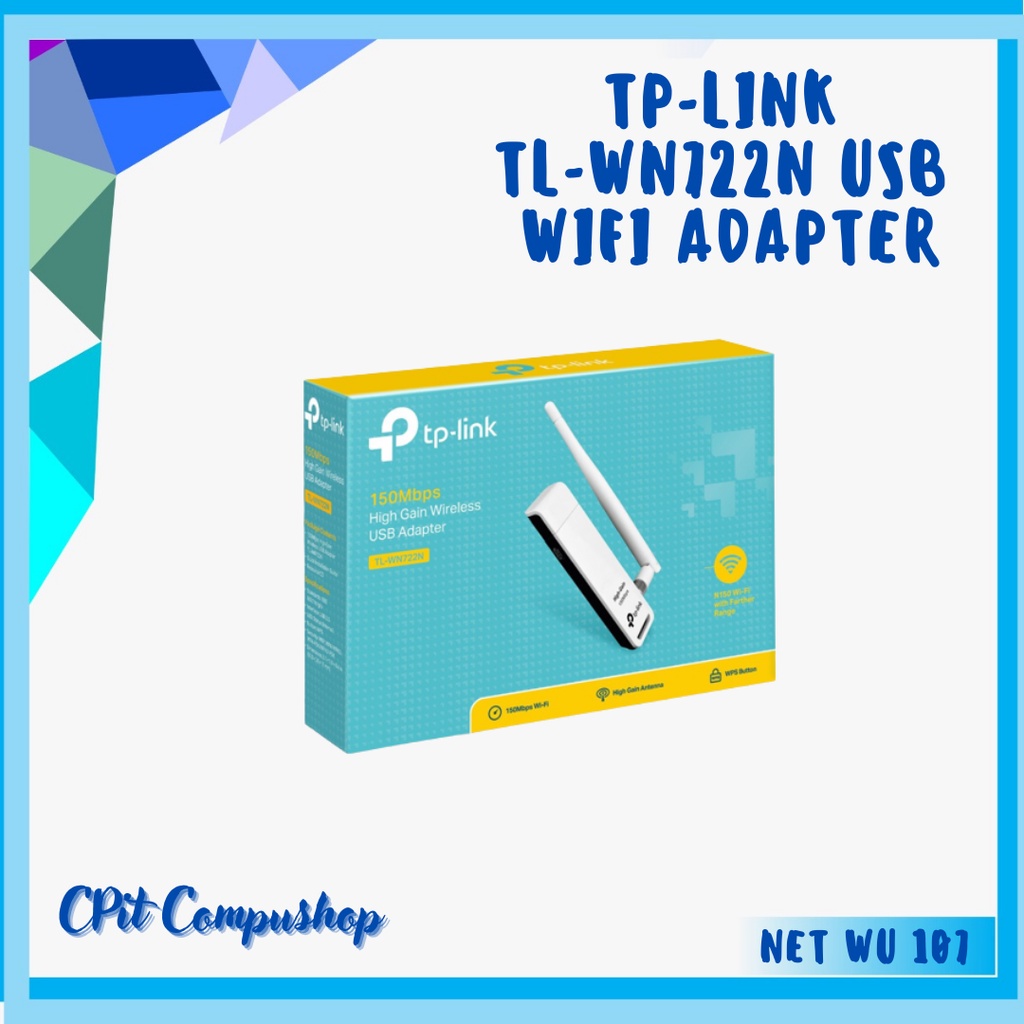 Jual TP-Link TL-WN722N USB Wifi TPLINK / TP LINK TL WN722N /TL WN 722N ...