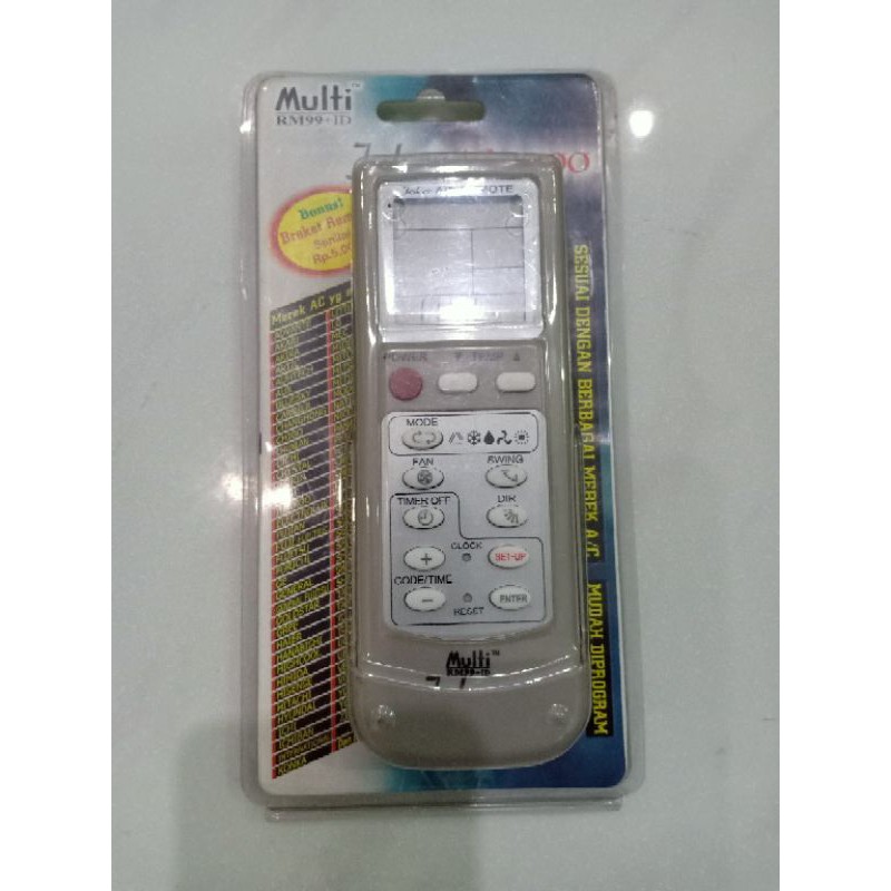Jual REMOTE AC PENDINGIN JOKER MULTI ( KUALITAS BAGUS) | Shopee Indonesia
