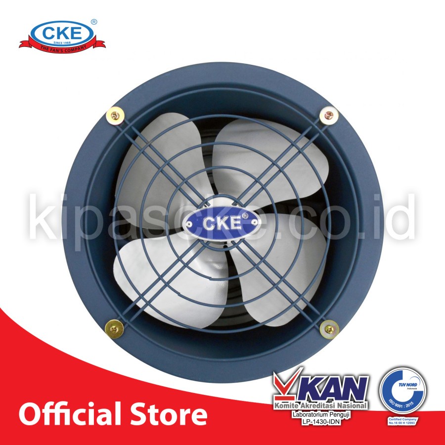 Jual CKE Drum Fan 10 Inch 220 Volt DFS-D10/1-YL Blower Gedung | Shopee ...