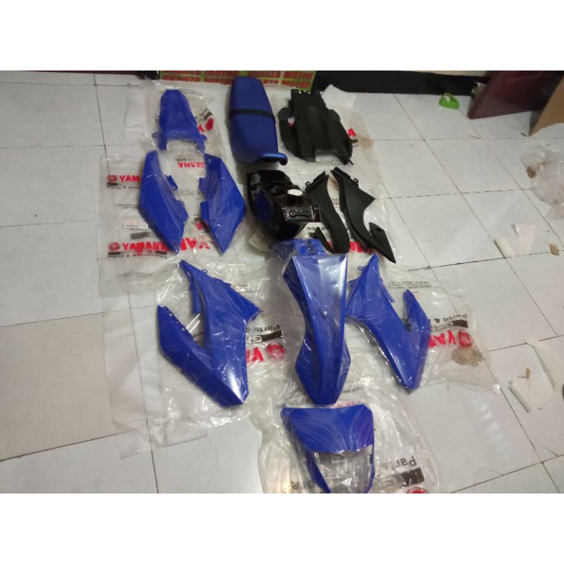 Jual PAKET FULL BODY WR 155 PART ORIGINAL YAMAHA BIRU | Shopee Indonesia