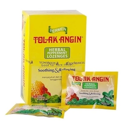 Jual Permen Tolak Angin Obat Sakit Tenggorokan Radang Tenggorokan BOX ...