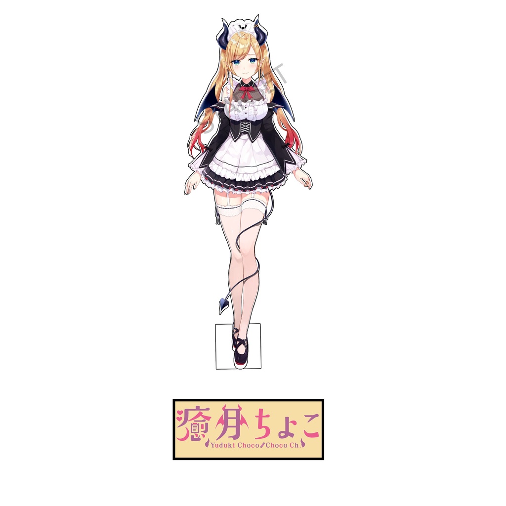 Jual Action Figure Akrilik Hololive Yuzuki Choco Anime Vtuber Youtuber ...