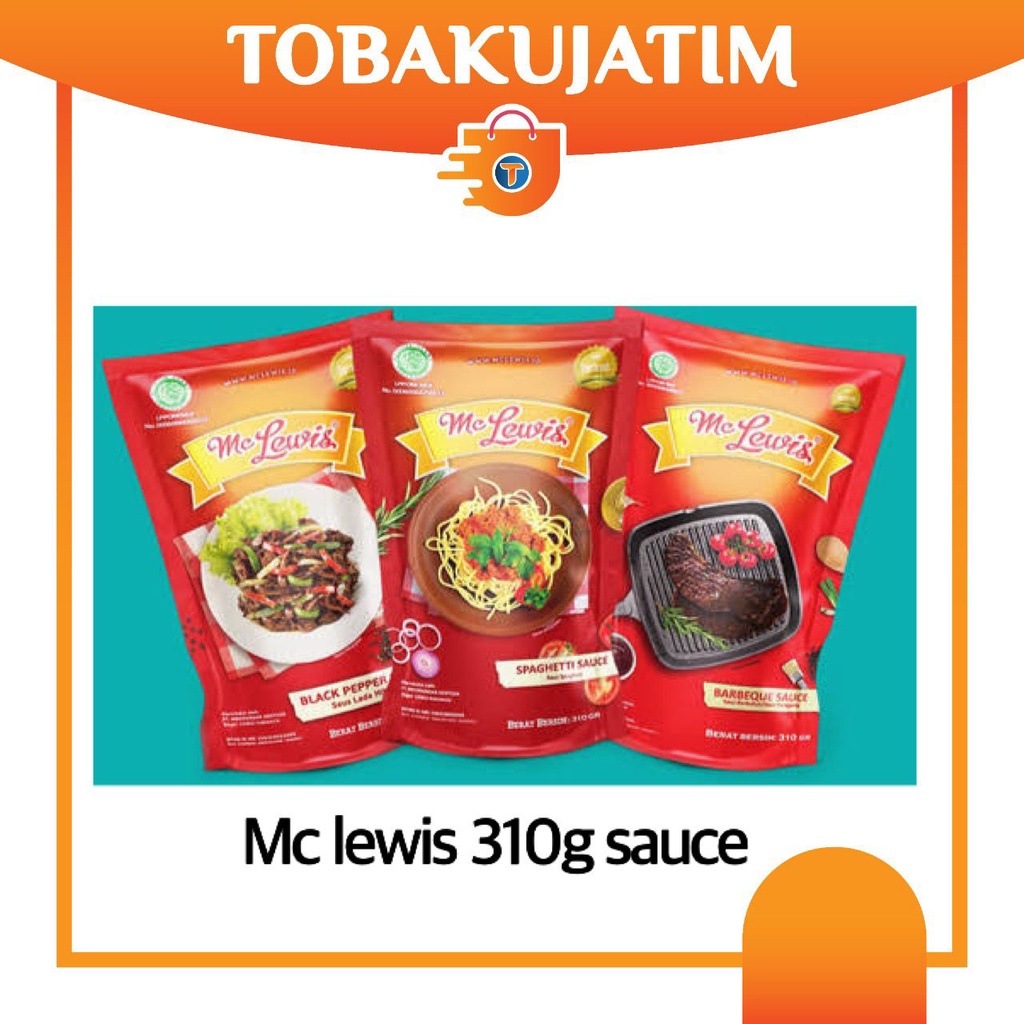 Jual MCLEWIS 310gr BBQ Barbeque Blackpepper Spagheti ORI saus saos ...