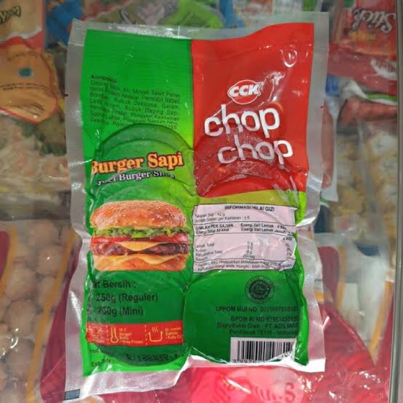 Jual CHOP CHOP BURGER BEEF ISI 10 PCS | Shopee Indonesia