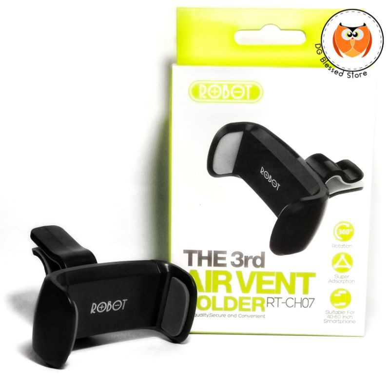 Jual Robot Vivan Smartphone HP Car Holder Clip On AC Mobil Air Vent RT ...