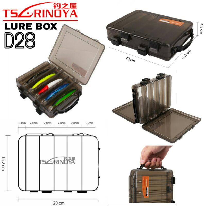 Jual Tsurinoya Box Lure / Bait Box D28 - Kotak Umpan | Shopee Indonesia