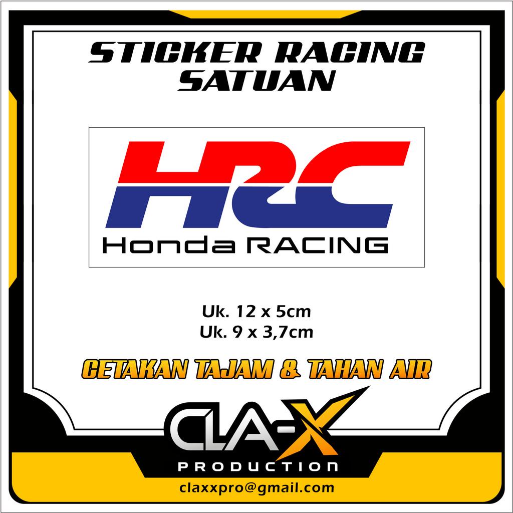 Jual STICKER HRC - RACING - STIKER MOTOR - SATUAN - CUTTING | Shopee Indonesia
