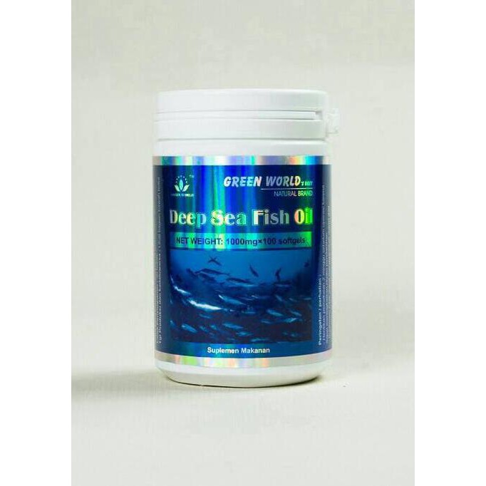 Jual DEEP SEA FISH OIL GREEN WORLD/OBAT KOLESTEROL/TRIGLISERIDA/STROKE ...