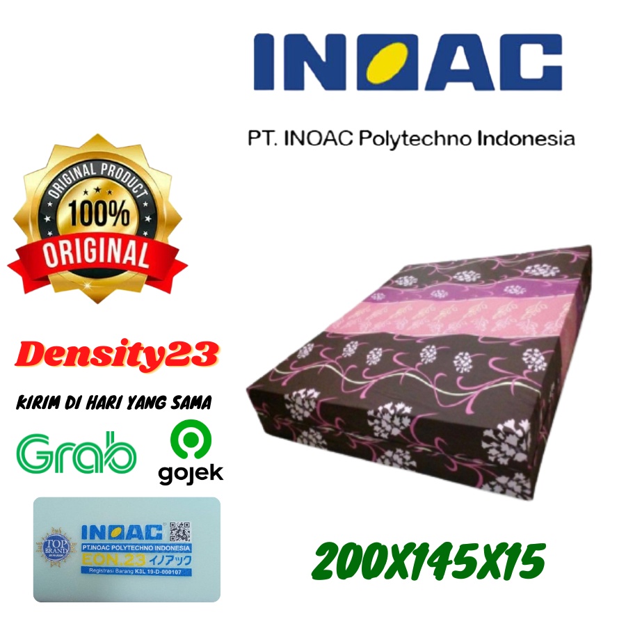 Jual Kasur Busa Inoac Ukuran 200x145x15 Bisa custom ukuran Tebal 15cm ...