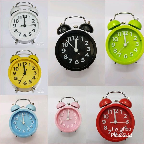 Jual Jam Weker Kring Minimalis Bulat 9 cm / Jam Beker Alarm Kring ...