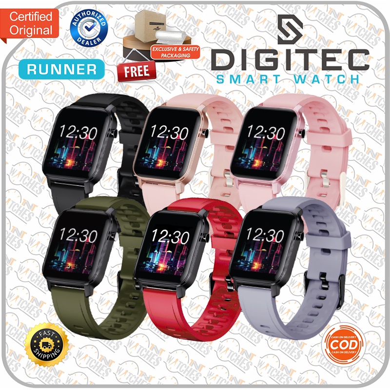 Jual Jam Tangan DIGITEC DG SW RUNNER / DG-SW-RUNNER / RUNNER Smartwatch ...