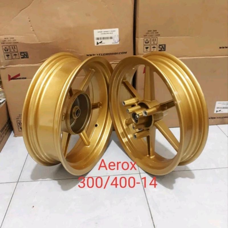 Jual Velg Nmax old N max New Aerox 150 155 Pcx 150 lokal Vrossi v rossi starmax | Shopee Indonesia