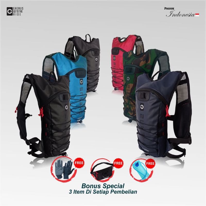 Jual Tas ghenus trail running dan sepeda trabas | Shopee Indonesia