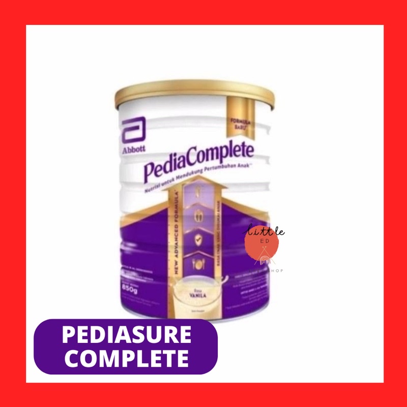 Jual Pediasure complete vanilla 800gr(kemasan baru) || pediacomplete 800 gr | Shopee Indonesia