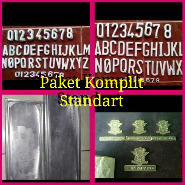 Jual Pusat Produsen Letter Master Angka Huruf 3D & Standart Komplit ...