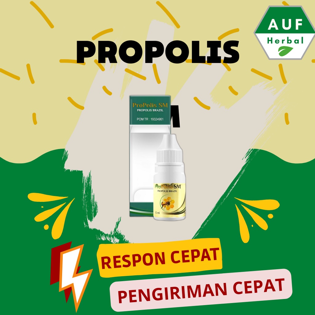 Jual Propolis SM 100% ORi s m nano teknologi 6 mL | Shopee Indonesia