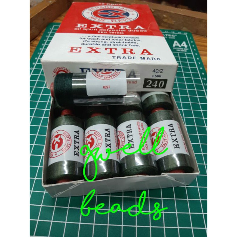 Jual 1 PCS BENANG JAHIT EXTRA ORIGINAL ISI 500 YARD | Shopee Indonesia