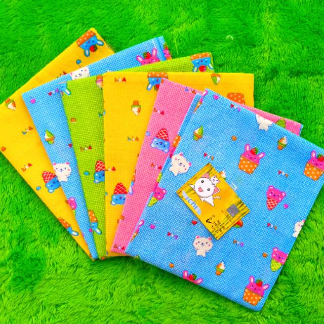 Jual 4 pcs bedong bayi / pernel bayi / alas ompol 90 cm x 80 cm ...