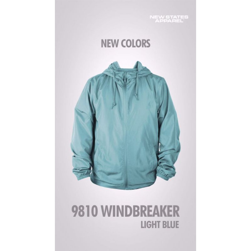 Jual Jaket Parasut Import NEW STATE APPAREL Windbreaker 9810 Waterproof ...