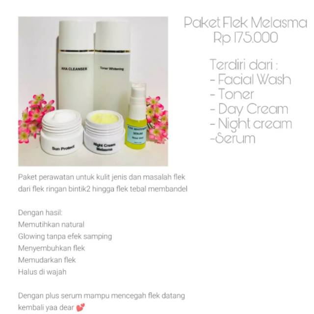 Jual Paket Flek Melasma | Shopee Indonesia