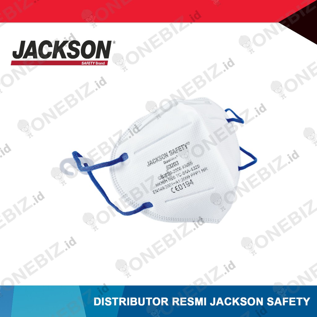 Jual MASKER JACKSON SAFETY 63203 N95 Particulate Respirator KN95, Box ...