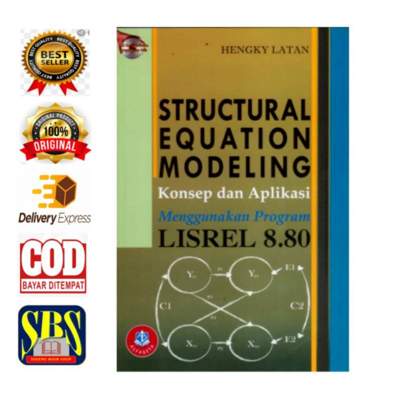 Jual Structural Equation Modeling (Konsep dan Aplikasi Menggunakan Program Lisrel 8.80) | Shopee ...