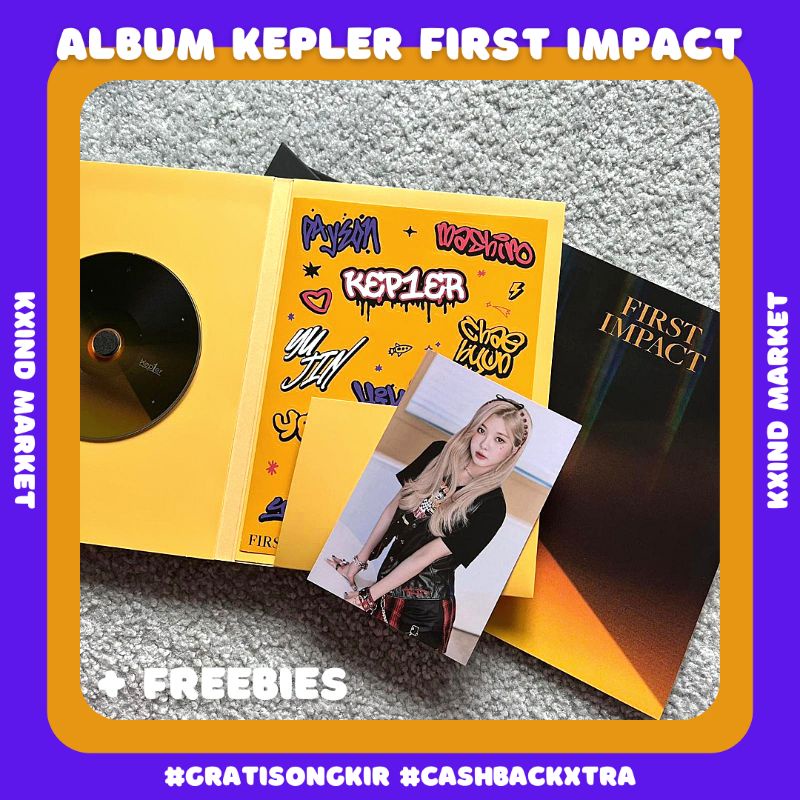 Jual Album Kepler First Impact / album connect Kepler / album kep1er / album only Kepler / album ...