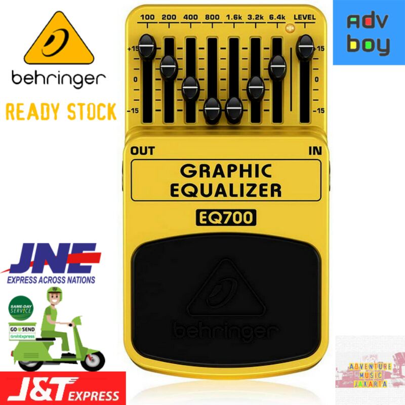 Jual BEHRINGER EQ700 GRAPHIC EQUALIZER Efek Gitar Behringer EQ700 ...