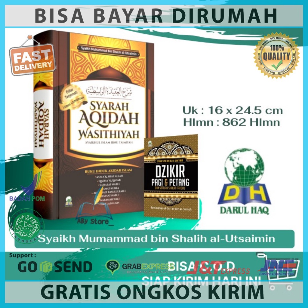 Jual Buku Islam Syarah Aqidah Wasithiyah Darul Haq - Hard Cover | Shopee Indonesia