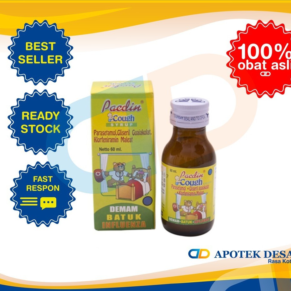 Jual obat batuk anak PACDIN COUGH SIRUP | Shopee Indonesia
