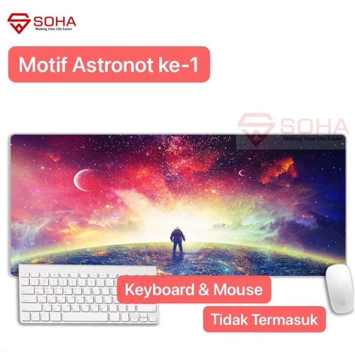 Jual AK-02 Tatakan Mouse pad Gaming Deskmat Deskpad Design Bagus dan ...