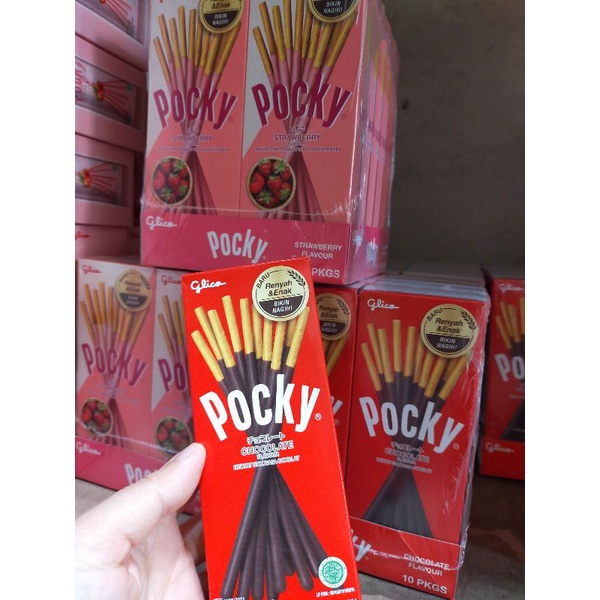 Jual Pocky Mini 20 gr (Harga Perpak isi 10 pcs) | Shopee Indonesia