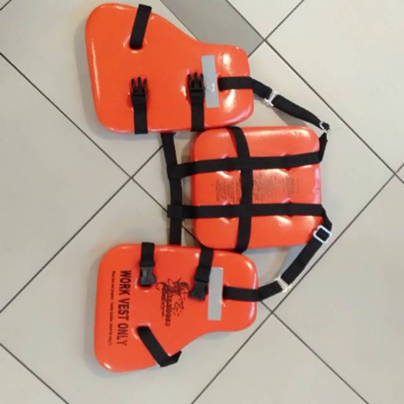 Jual Work Vest Only pelampung kapal Foam karet SAE HORSE | Shopee Indonesia