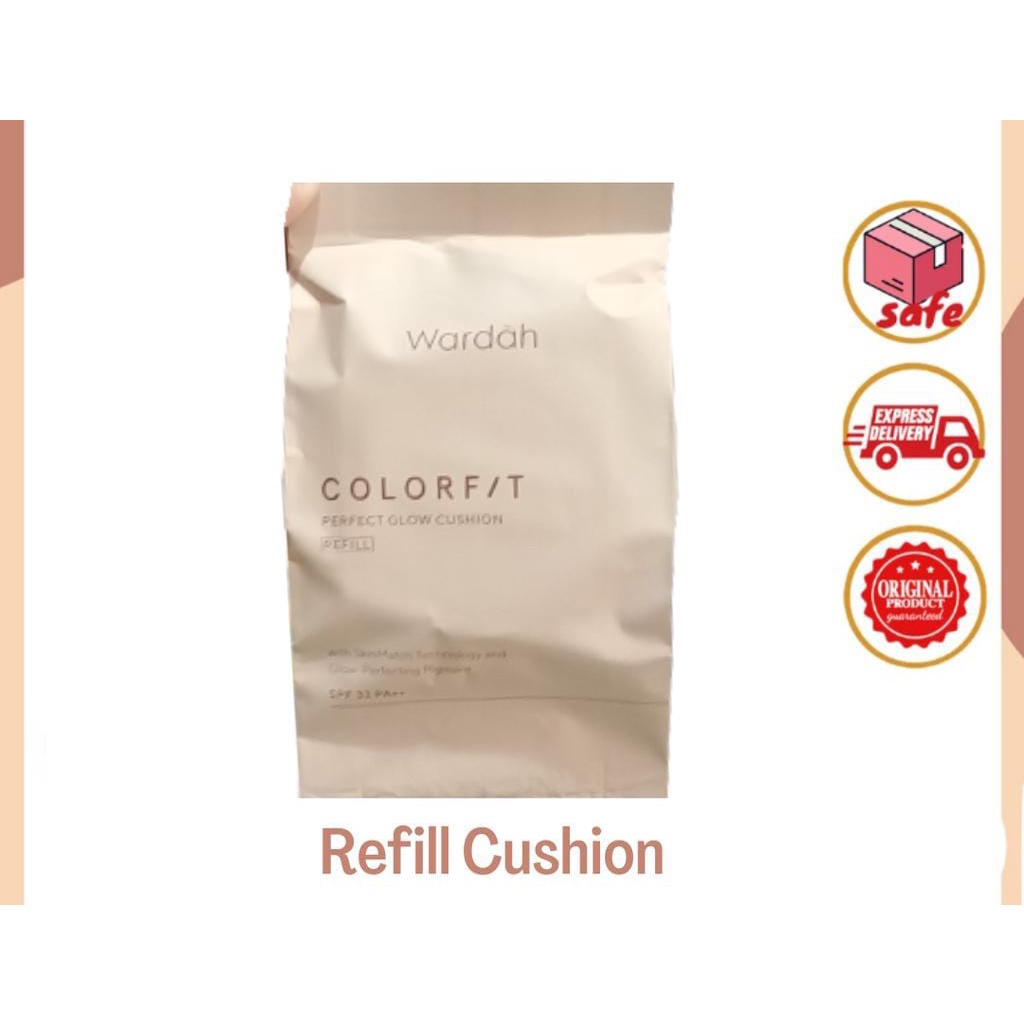 Jual WARDAH Colorfit Perfect Glow Cushion REFILL | Shopee Indonesia