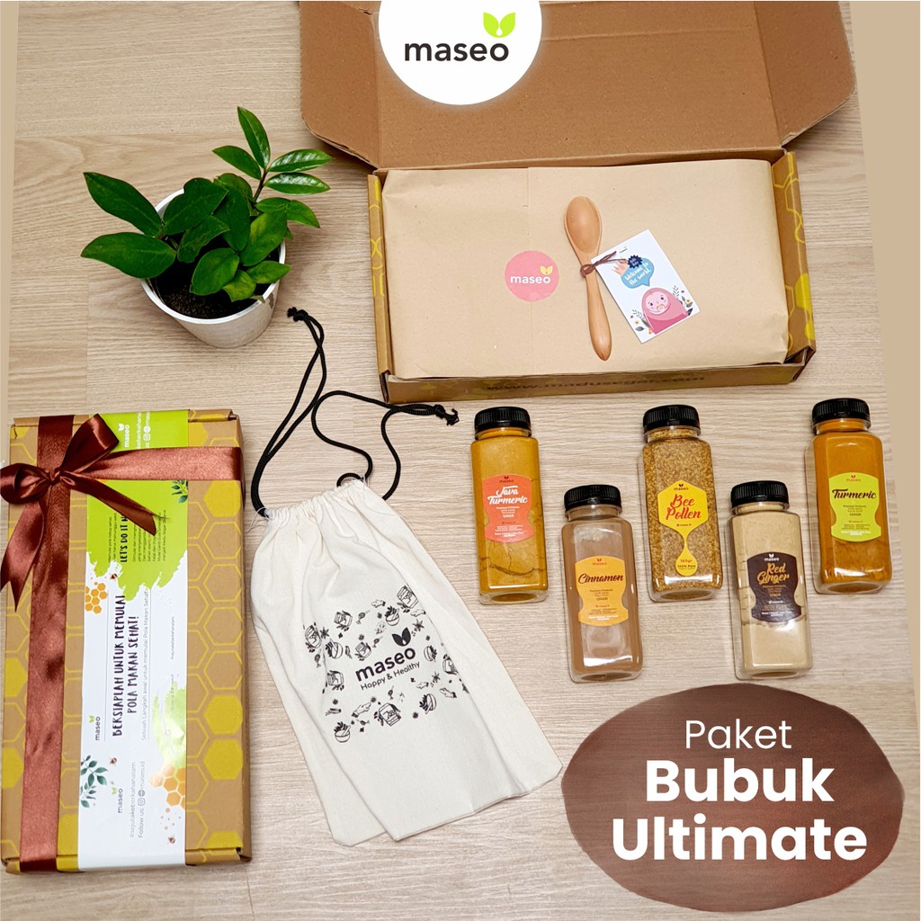 Jual Hampers Maseo HERBAL BUBUK Ultimate Plus / Parcel Kado Rempah ...