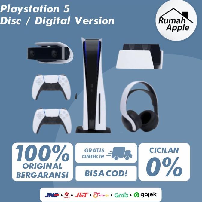 Jual Sony PlayStation 5 PS 5 Disc Ultra PS5 HD Blue Ray Digital Version | Shopee Indonesia