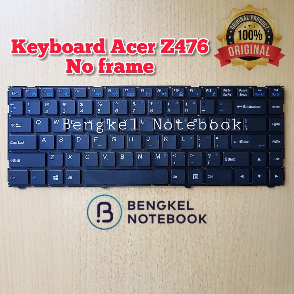 Jual Keyboard Acer Z476 Z2-475 Z2-485 No Frame | Shopee Indonesia
