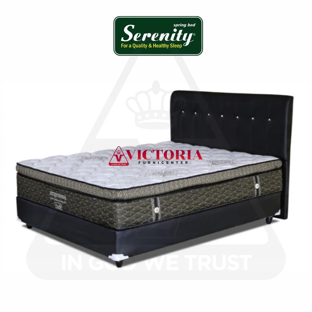 Jual Serenity Elite Impressa Pocket Latex 100 120 160 180 200 Full Set ...