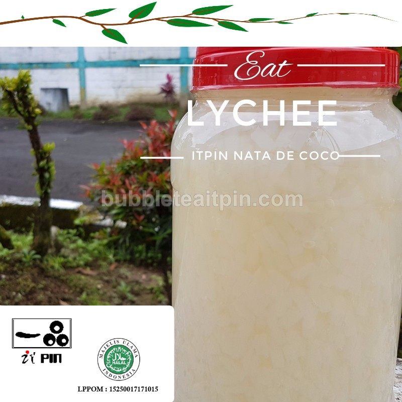 Jual Nata de Coco Lychee / Leci @3,2kg | Shopee Indonesia