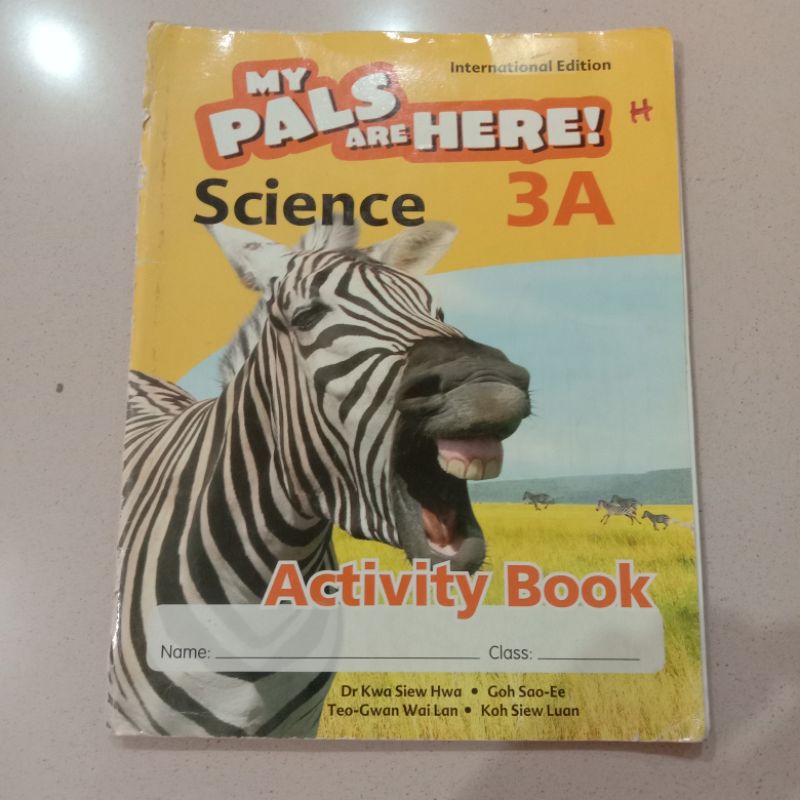 Jual My Pals Are Here! Science 3A activity book marshall cavendish ...