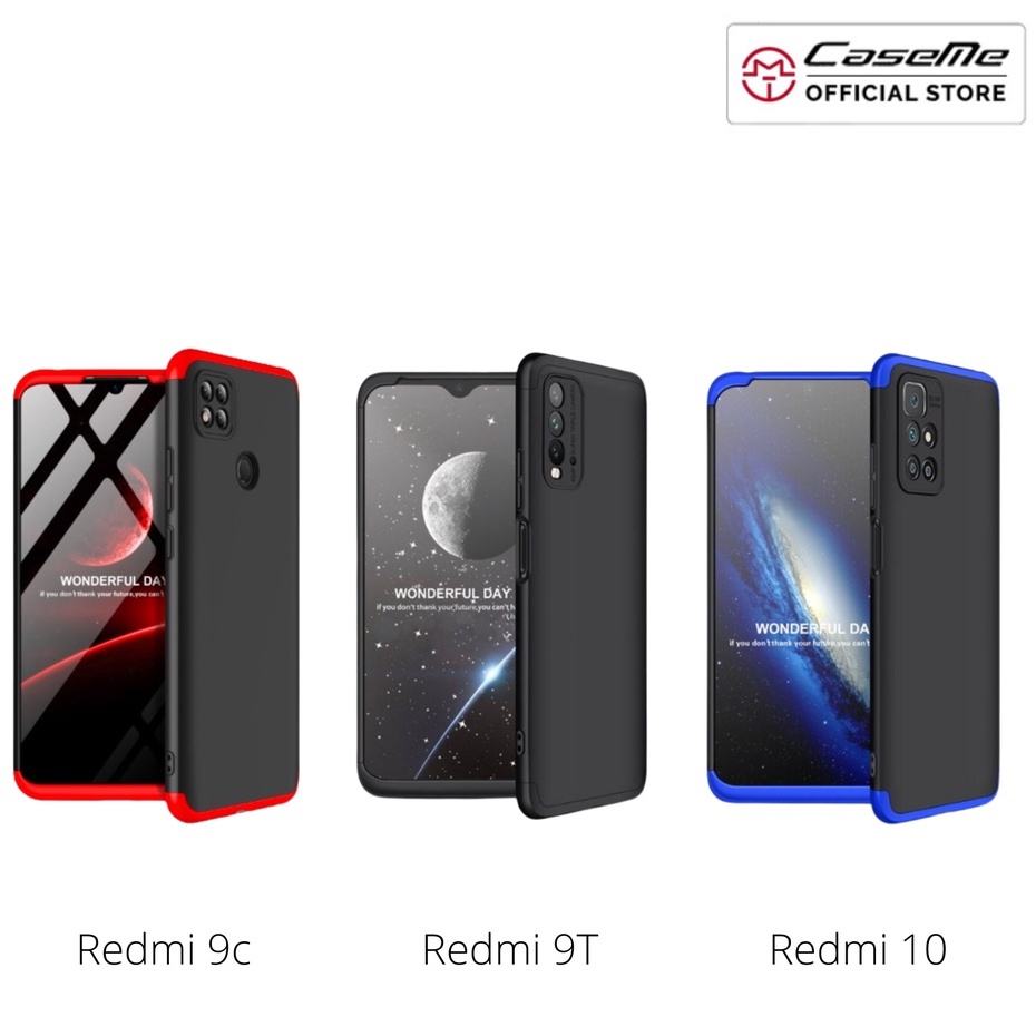 Jual Casing Redmi 9A 9T 9C 10 10C 10 POWER GKK Original Hard Case 360 Shockproof Tahan Banting ...
