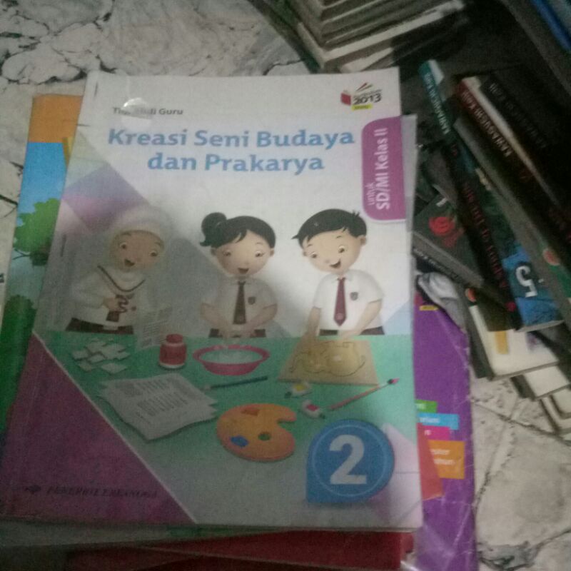 Jual Buku kreasi seni budaya dan prakarya 2 sd revisi | Shopee Indonesia