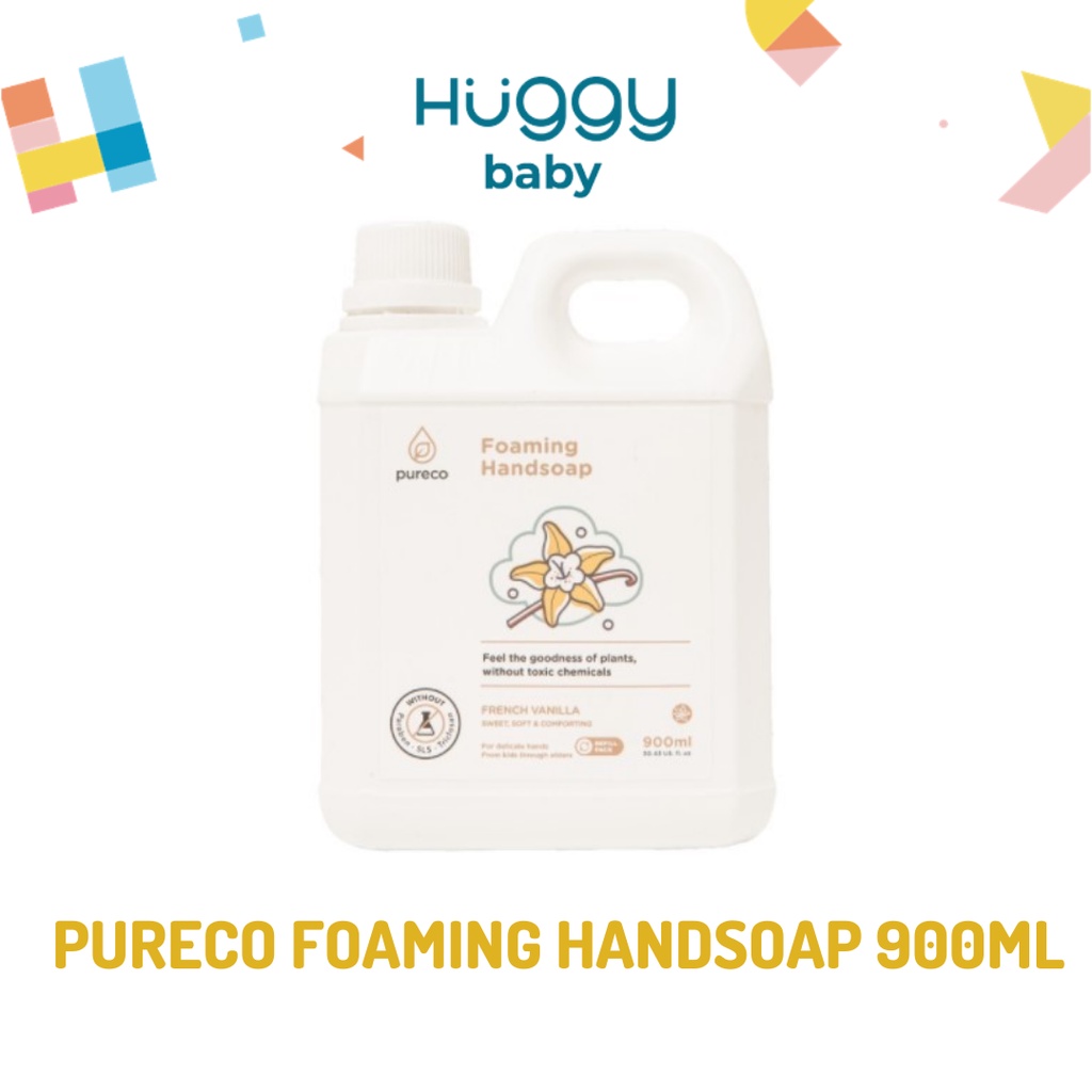 Jual Pureco Foaming Handsoap 900ml | Sabun Cuci Tangan Foam 900ml ...