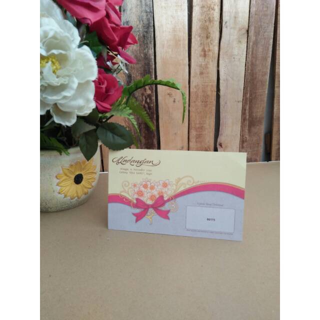 Jual 100 set Undangan Nikah Erba - 88175 | Shopee Indonesia