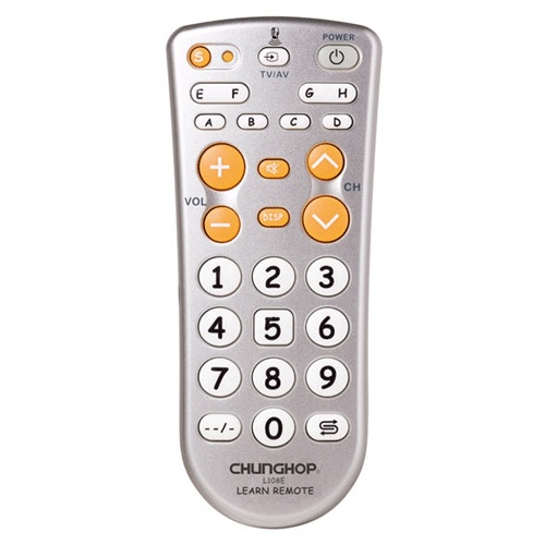 Jual KKS8 chunghop universal learning ir remote 11 keys - l108e - gray ...