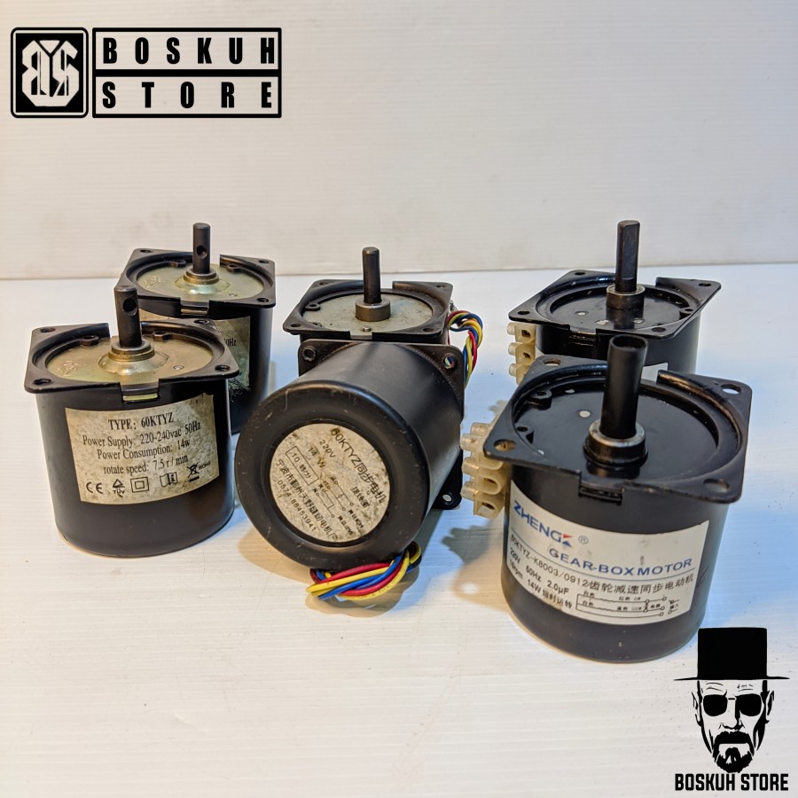 Jual Synchronous Motor ZHENGK & 60KTYZ Low Speed High Torque AC 220V ...